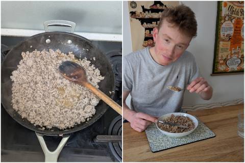 I tried 'boy kibble', the viral gym bro meal trend, so you don't have ...